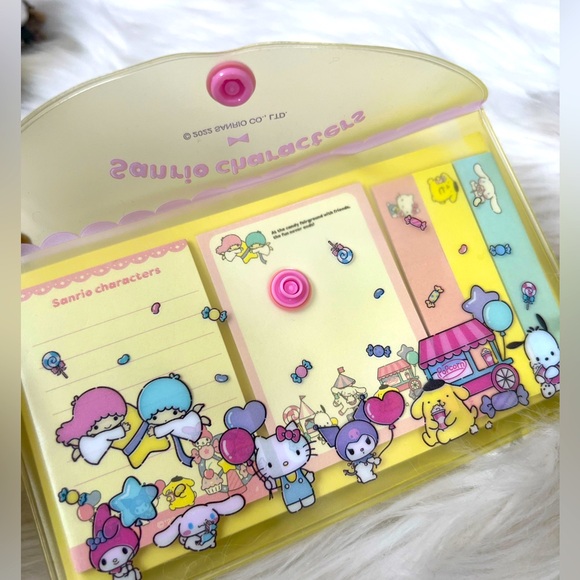 Sanrio | Other | Sanrio Multi Characters Combo Sticky Note Set | Poshmark